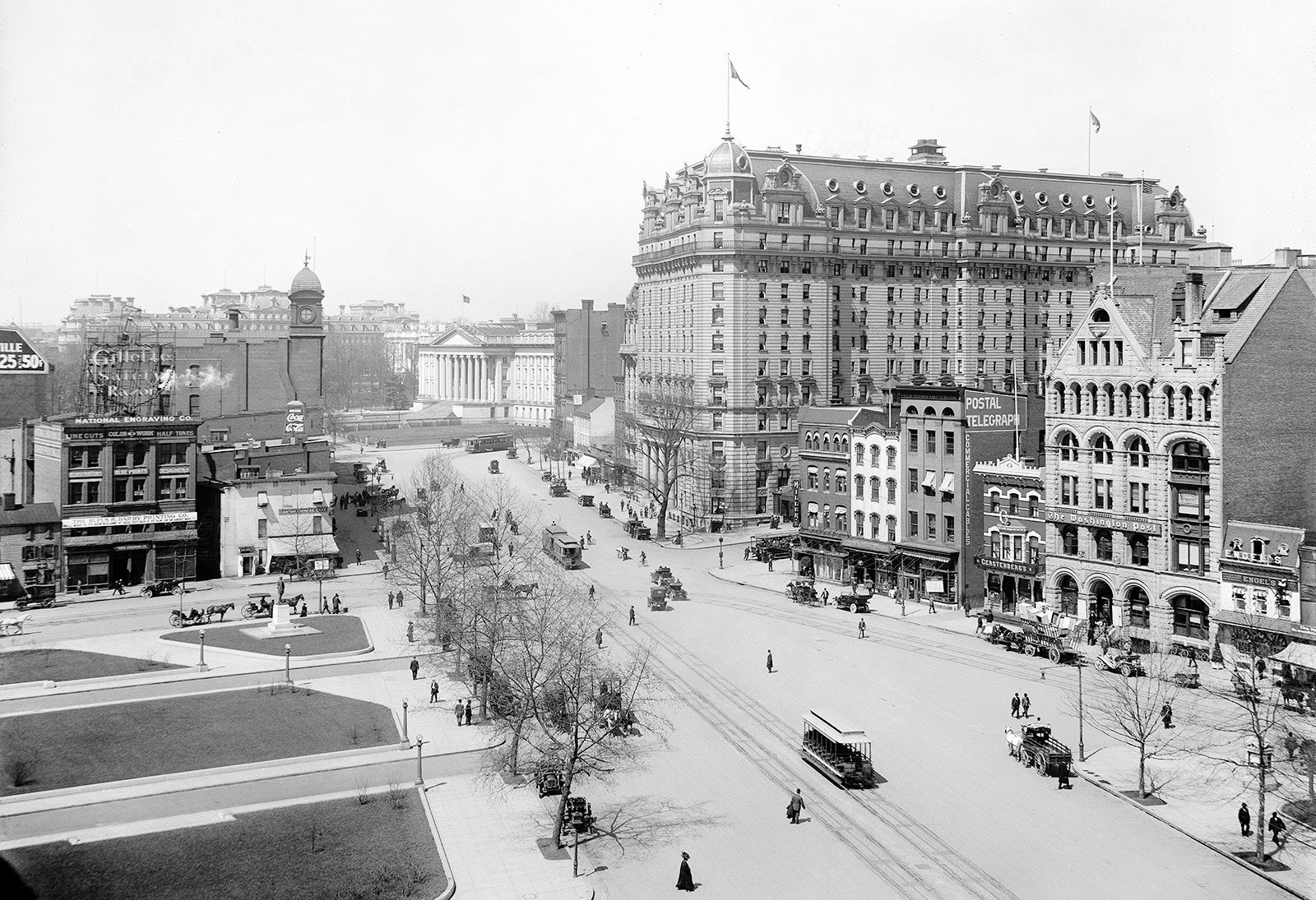 1900-1910 Pennsylvania Ave, Washington, DC Vintage Photograph 13" X 19 ...