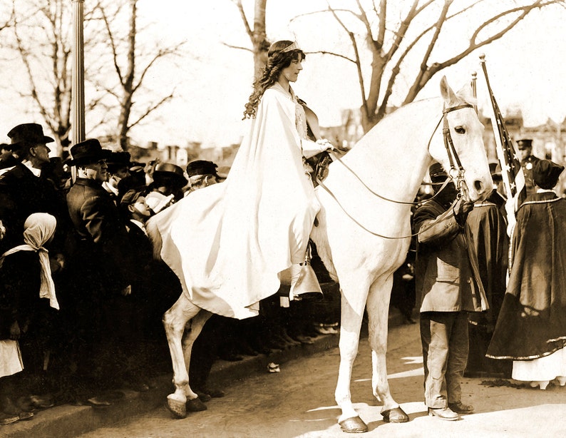 1913 Woman Suffrage Parade Washington DC Vintage Photograph - Etsy