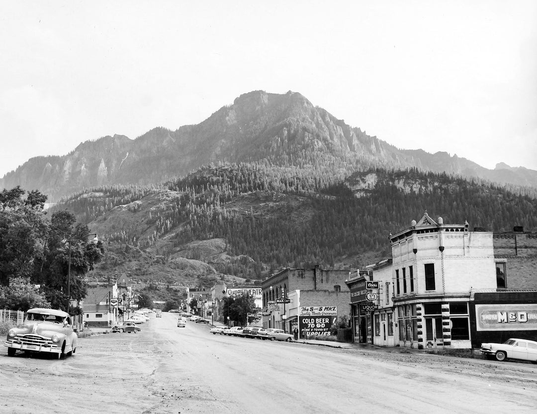 1957 Main Street, Ouray, Colorado Vintage Old Photo Art Print ...