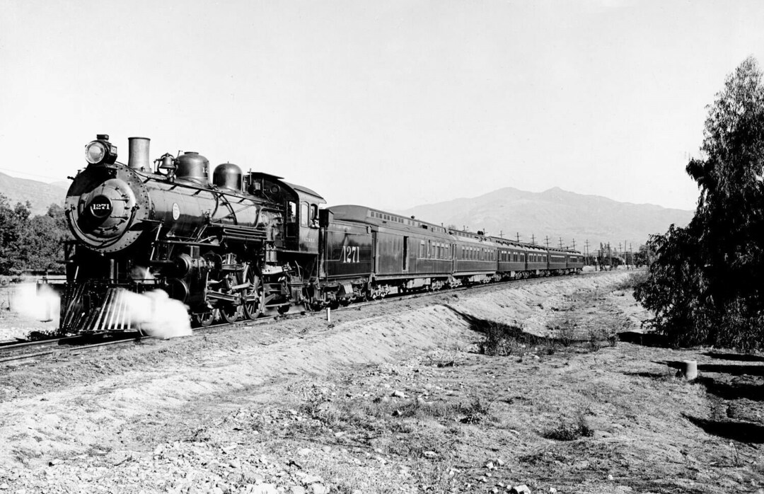 1910's Deluxe Overland Express Train Vintage Photograph - Etsy