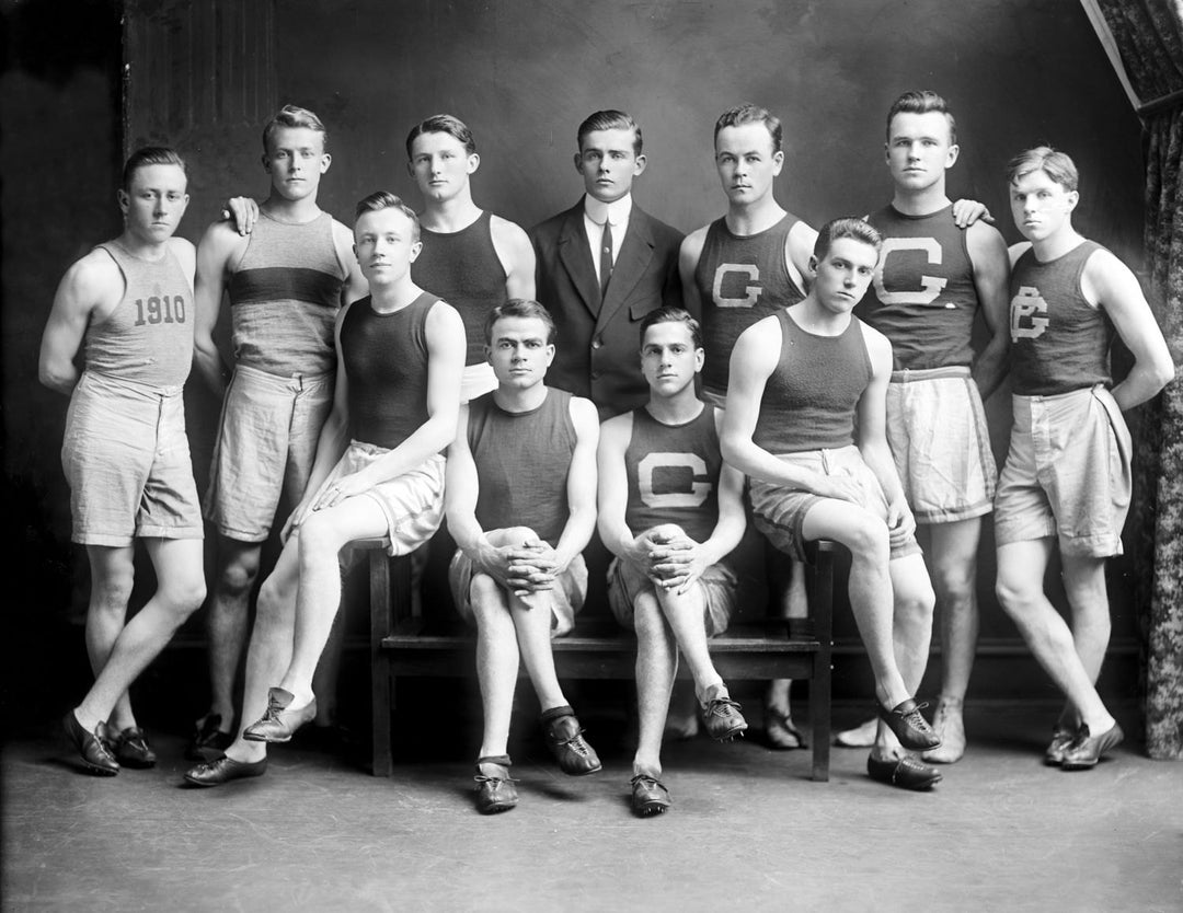1910 Georgetown University Track Team Vintage Photograph - 8.5" X 11 ...
