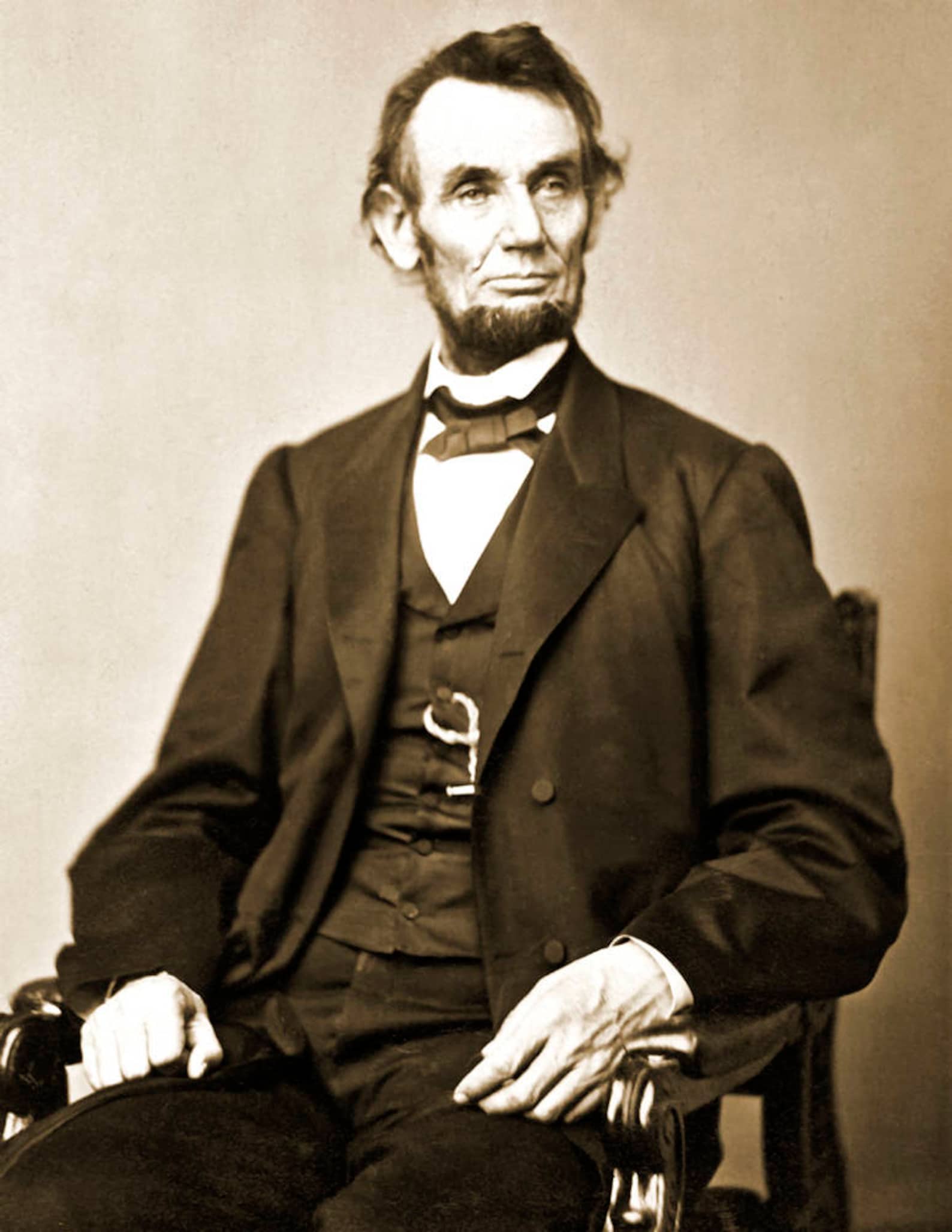 1864 Abraham Lincoln Portrait Vintage Photograph 8.5 X - Etsy