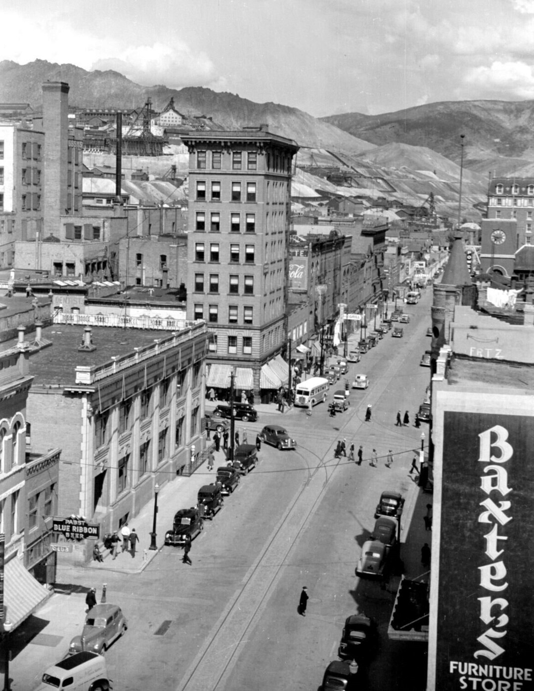 1939 Broadway, Butte, Montana Vintage Photograph 8.5" X 11" Art Print ...