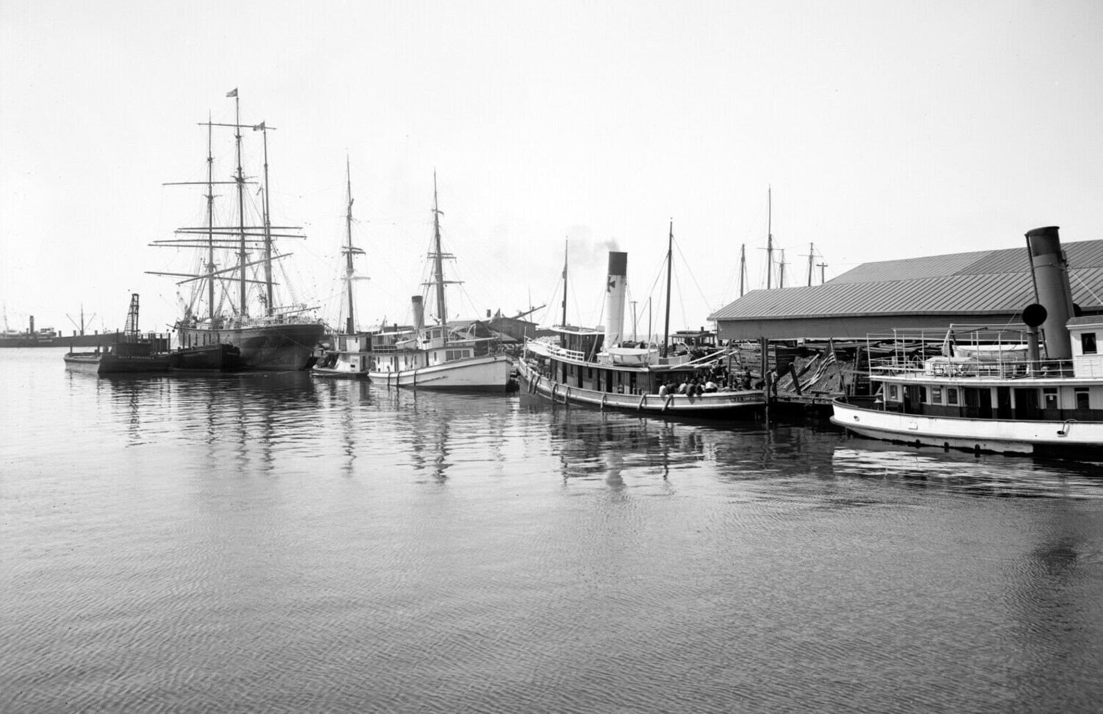 1900-1915 Miami River, Miami, FL Vintage Photograph 11" X 17 ...