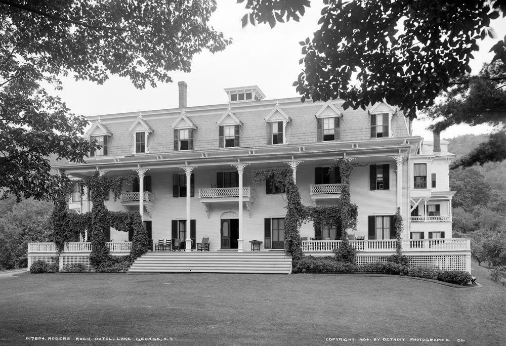 Rogers Rock Hotel Photo: Lake George, New York Historic Print (13" X 19 ...