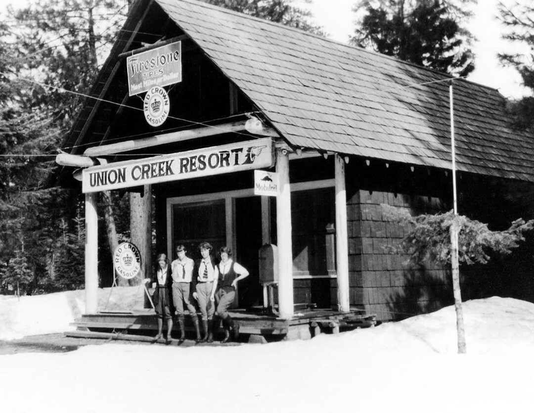 1928 Union Creek Resort Oregon Old Photo 8.5 X 11 - Etsy