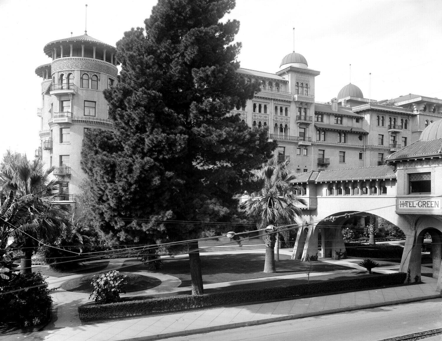 1900-1920 Hotel Green, Pasadena, CA Vintage Photograph 8.5" X 11" Art ...