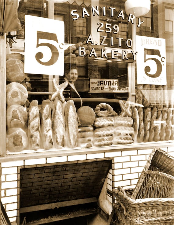 Vintage Bakery Storefront