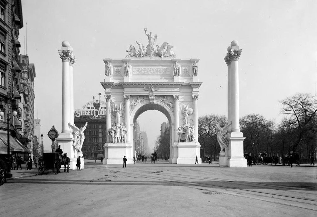 1899-1901 Dewey Arch New York City NY Old Photo 13 X - Etsy