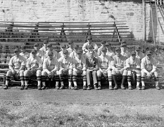 1927 Georgetown Univ. Baseball Team DC Vintage Photograph | Etsy