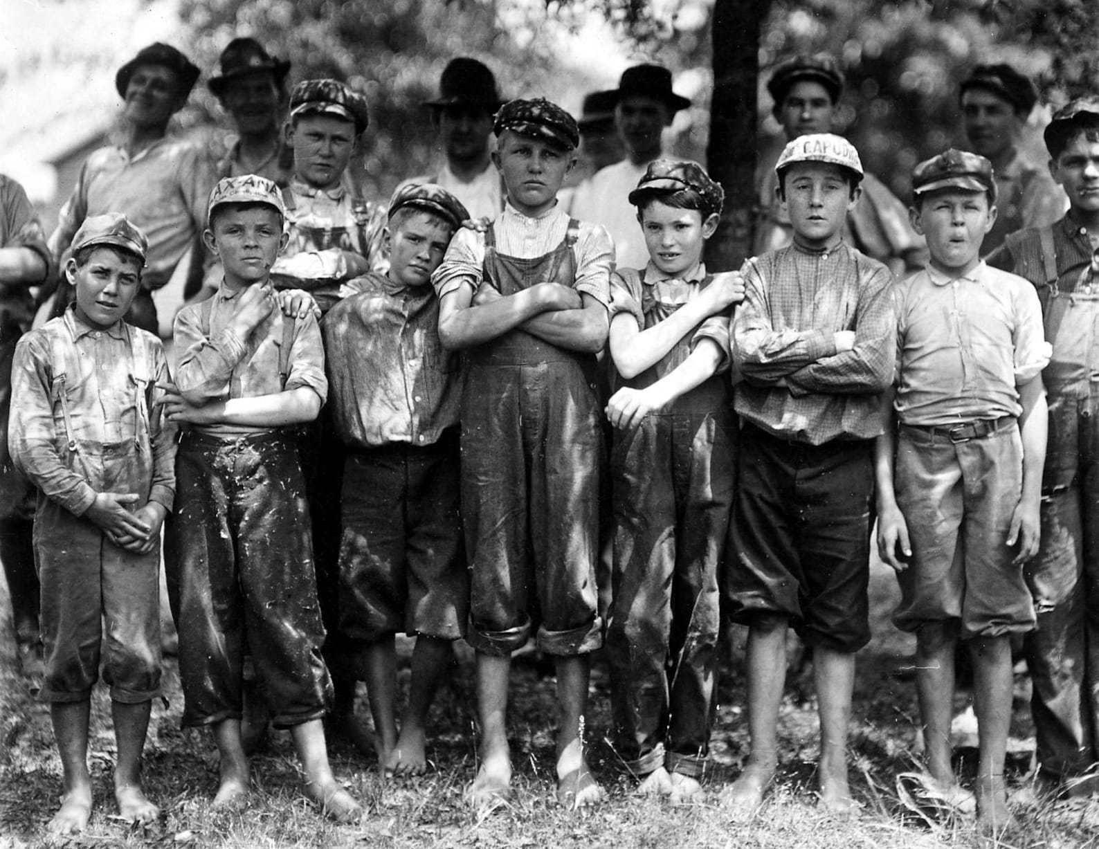 1912 Young Mill Workers, Belton, SC Vintage Photograph 8.5" X 11" Art ...