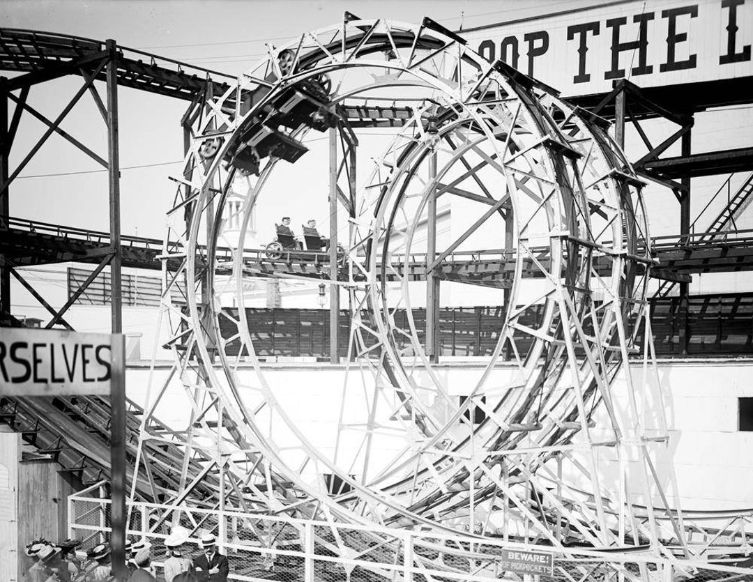 1903 Loop the Loop Vintage Photograph 8.5 X 11 - Etsy