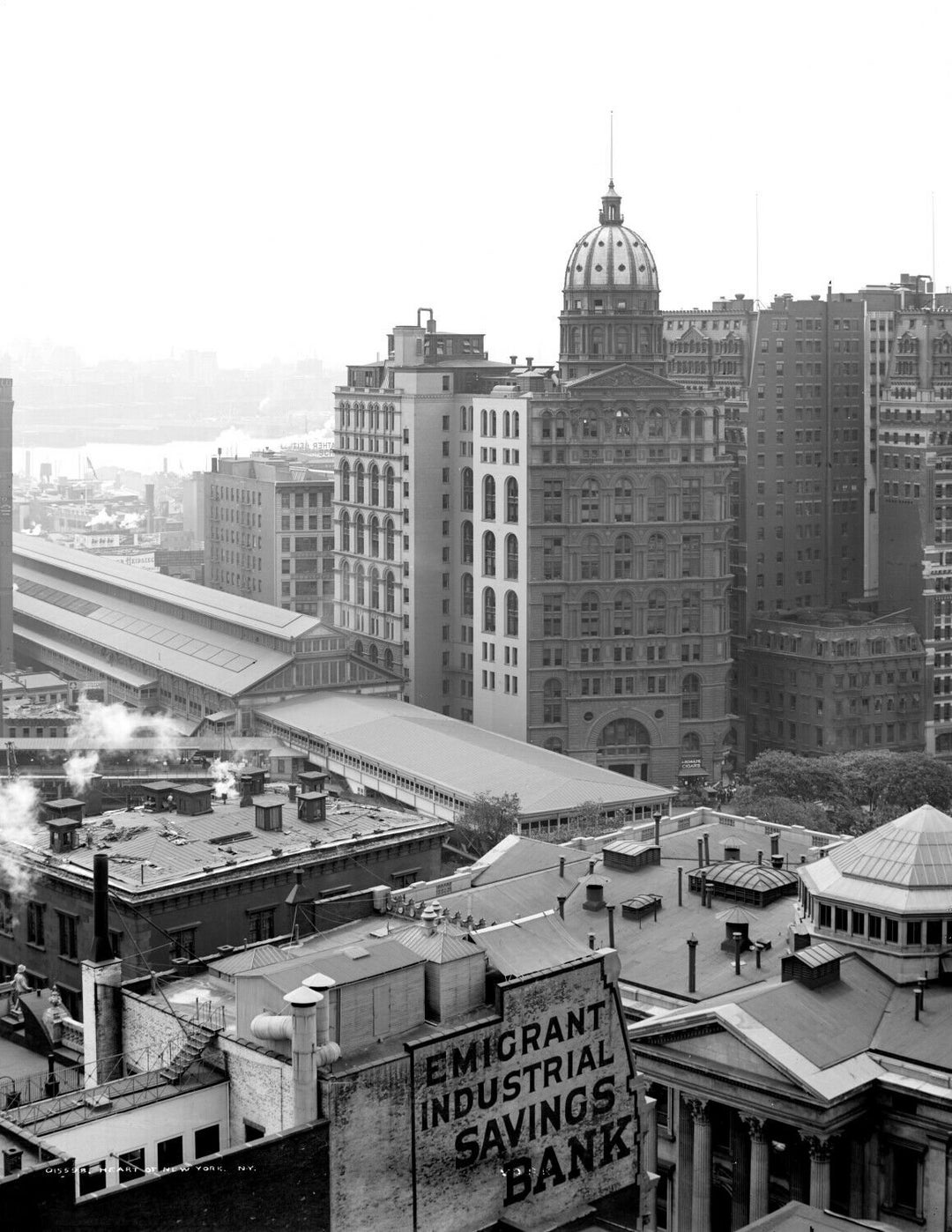 1908 Heart of New York City New York Vintage Photograph - Etsy