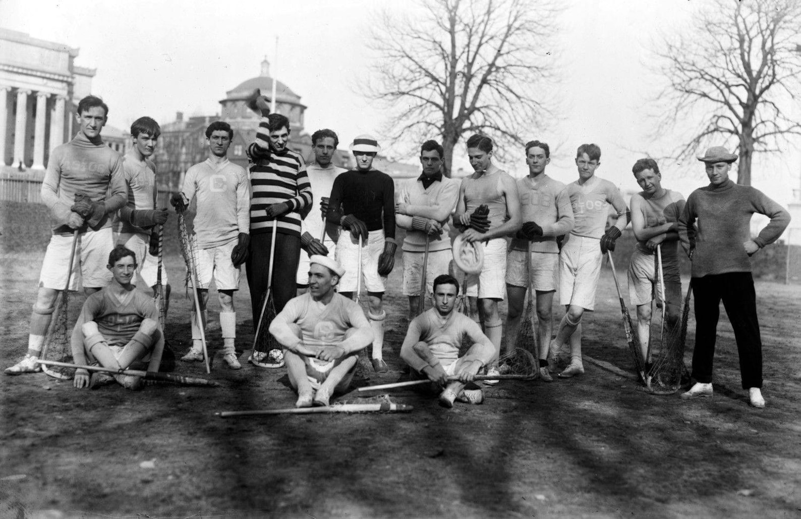 1908 Columbia University Lacrosse Team Vintage Photograph - 11" X 17 ...