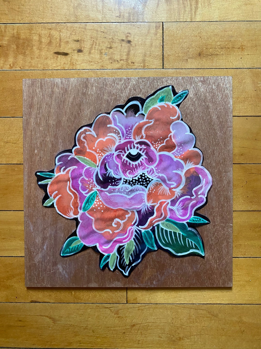 Spring Bloom || Original Wood Artwork - Etsy