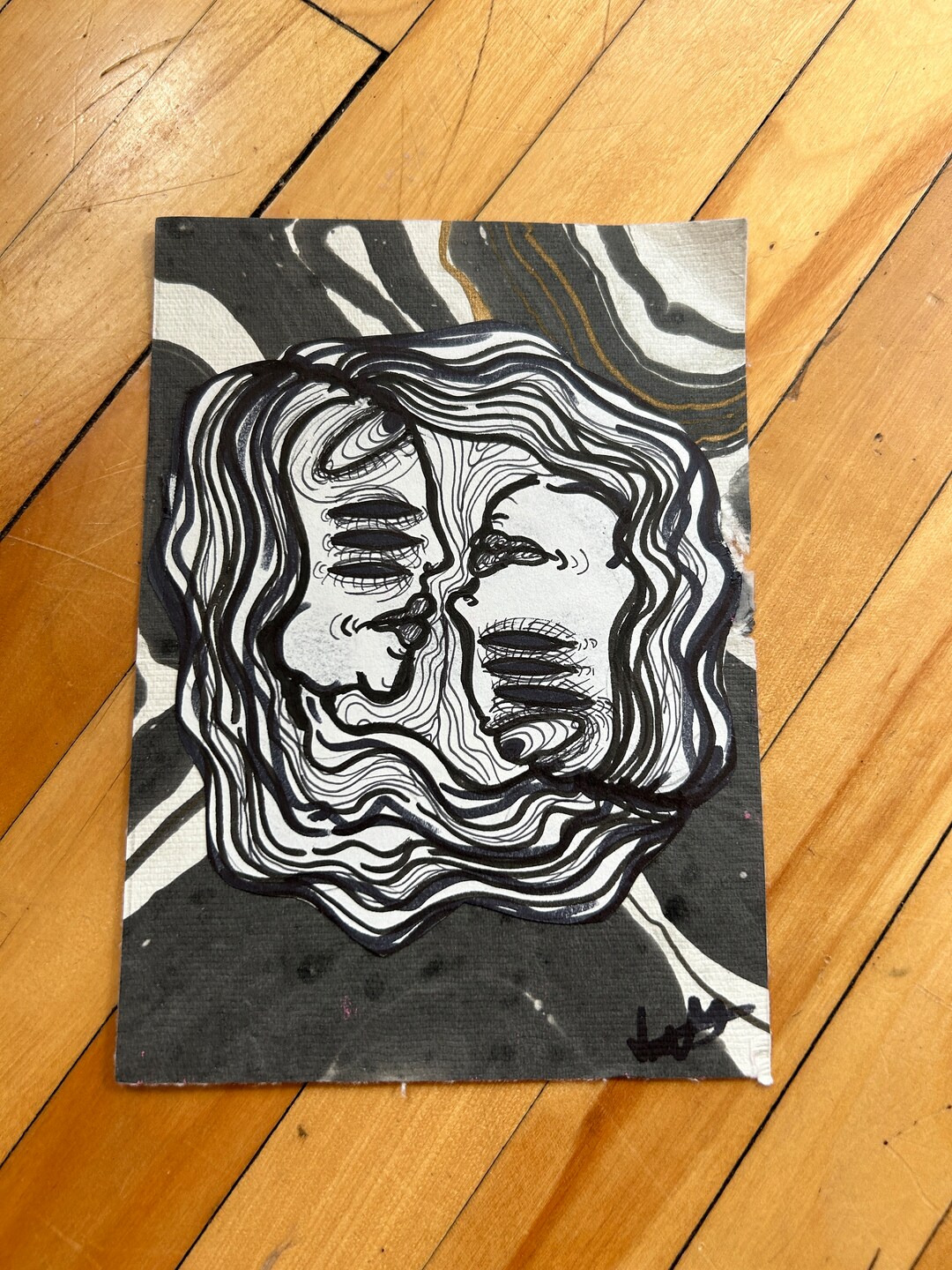 Split Personalities || Original Artwork - Etsy