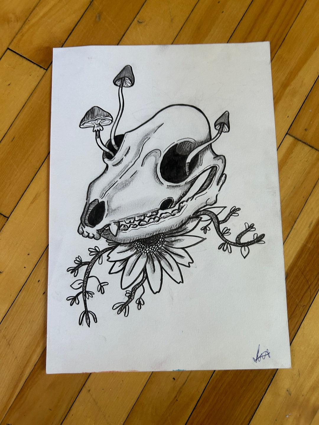 Regrowth || Original Drawing - Etsy