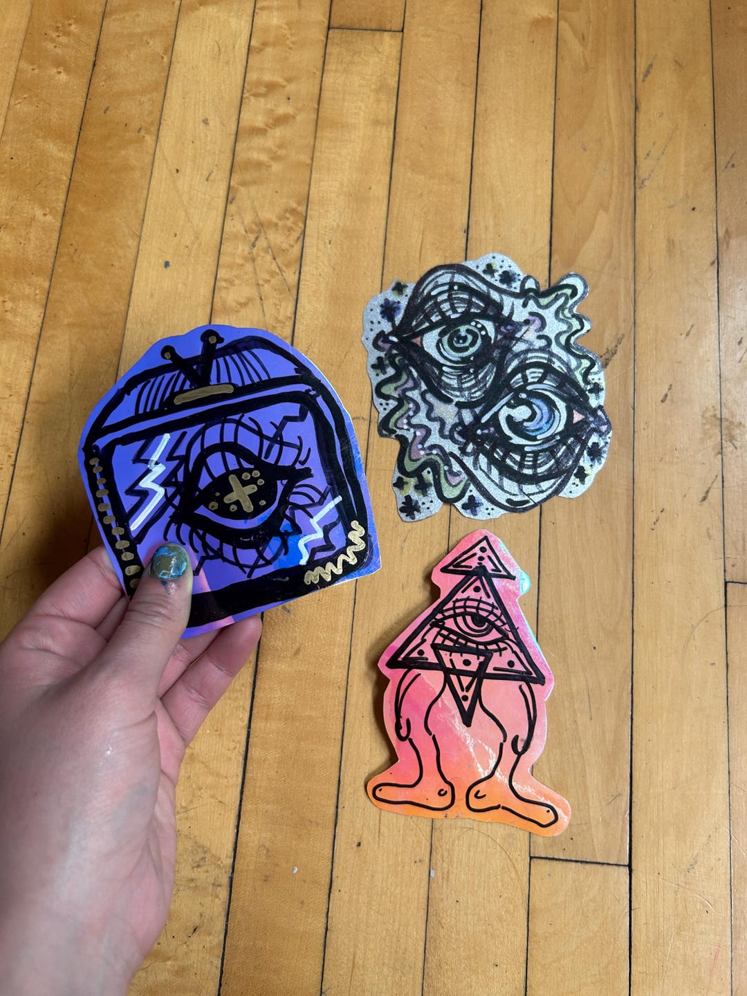 Cartoons || Handmade Sticker Pack - Etsy