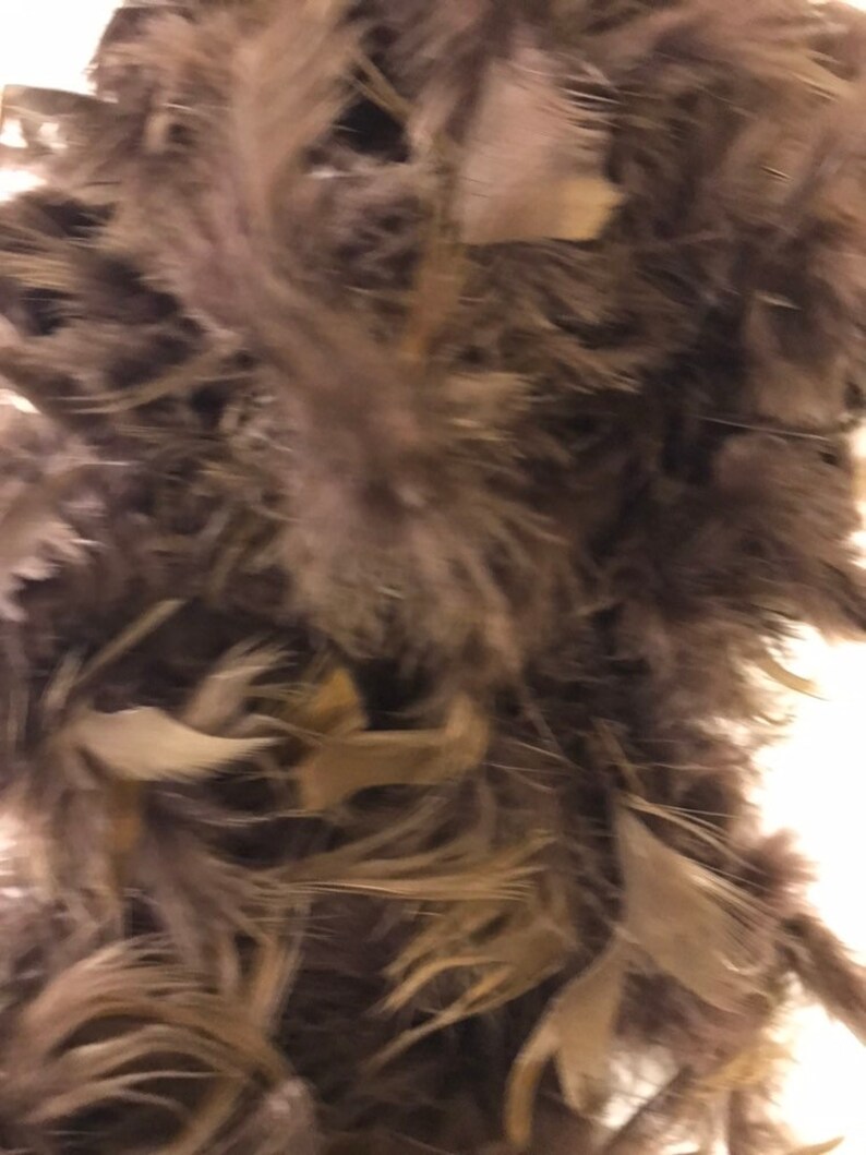 Feather . Brown Light/medium Weight Feather Sold by Yard . - Etsy