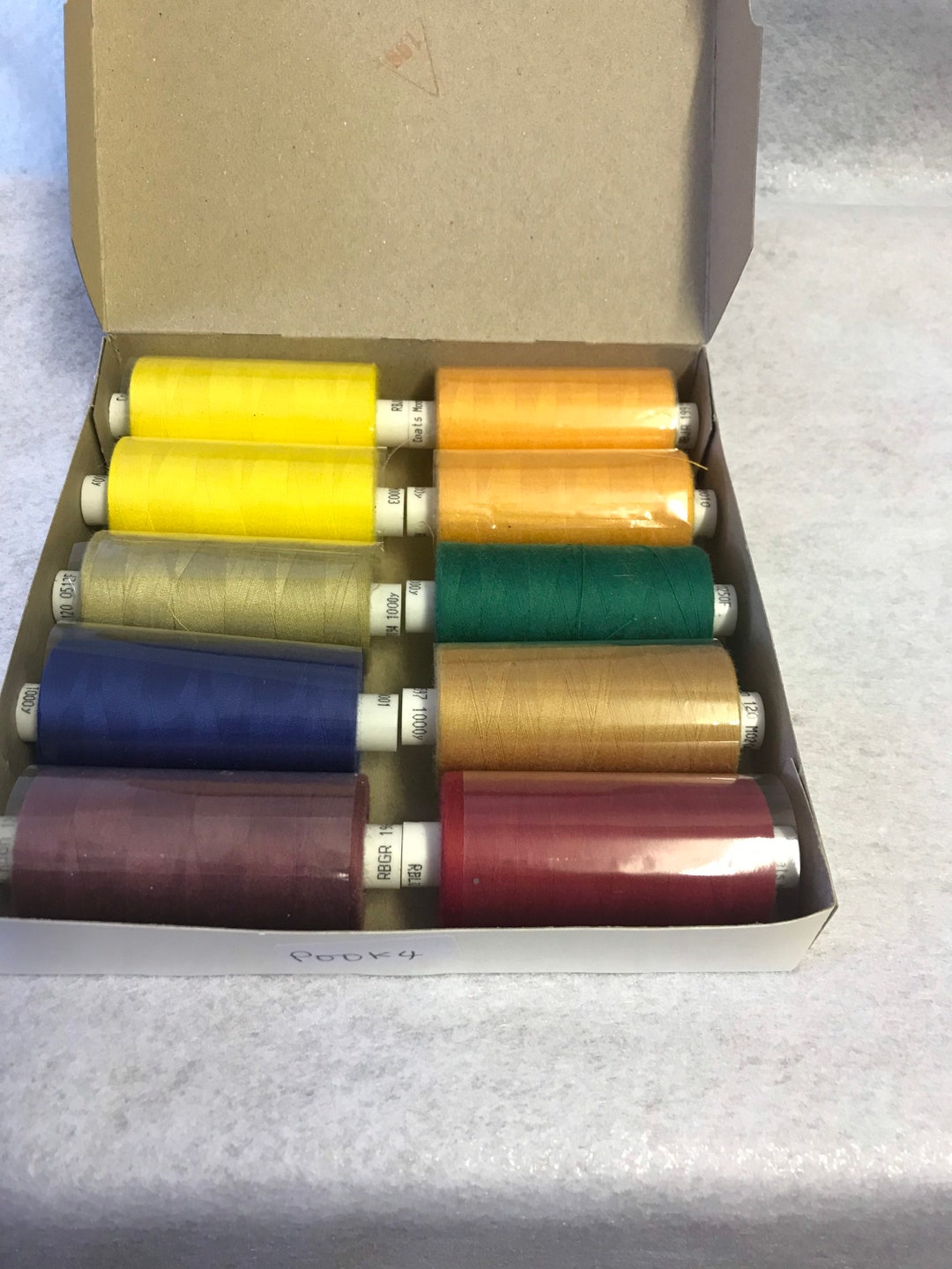 Thread. Machine Sewing Thread. Polyester Thread. Mixed Colours. Ref ...