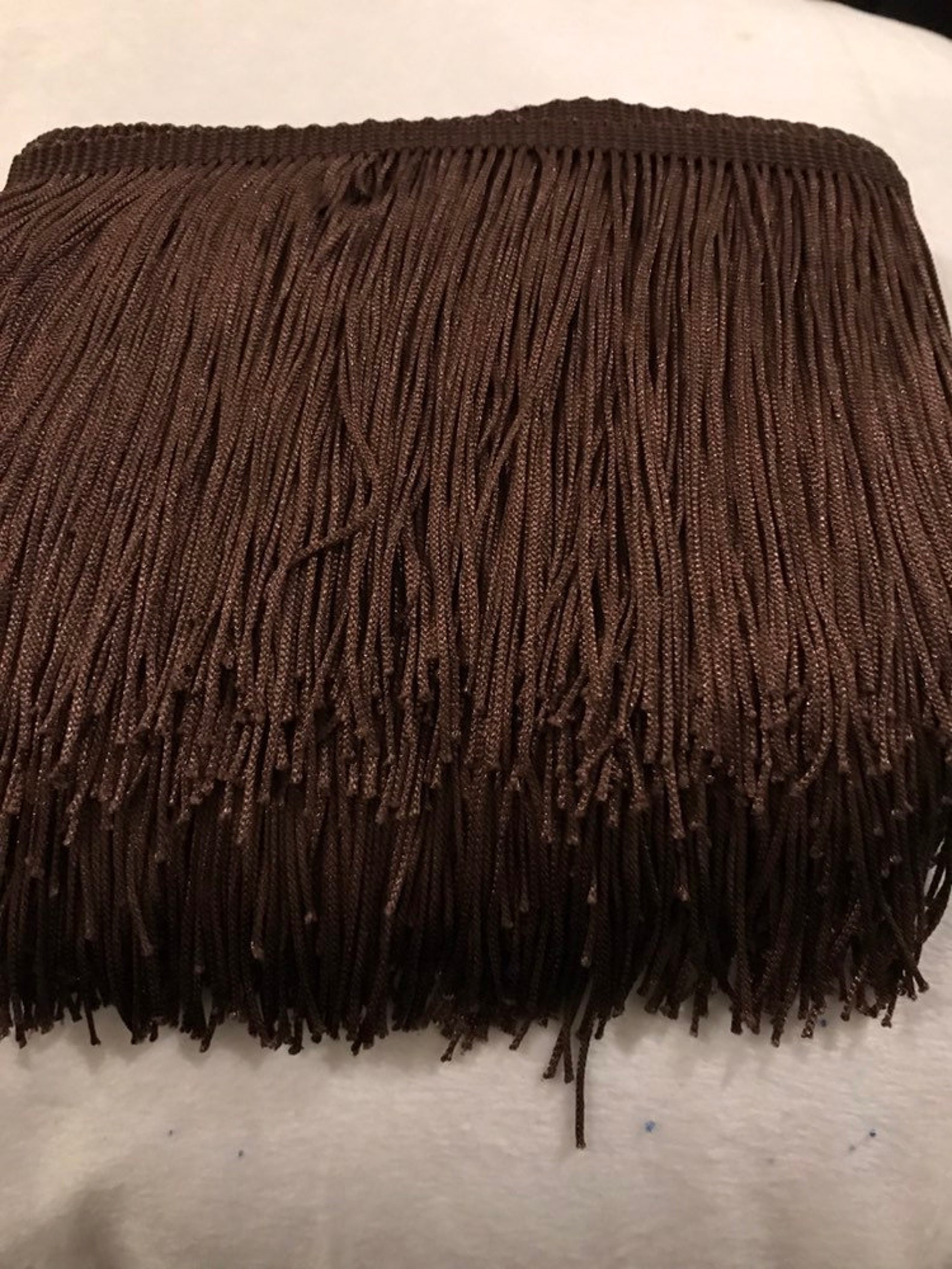 Brown Fringe. Brown Fringe/trim. 7in/8in/18/20cm. 2 Yards - Etsy