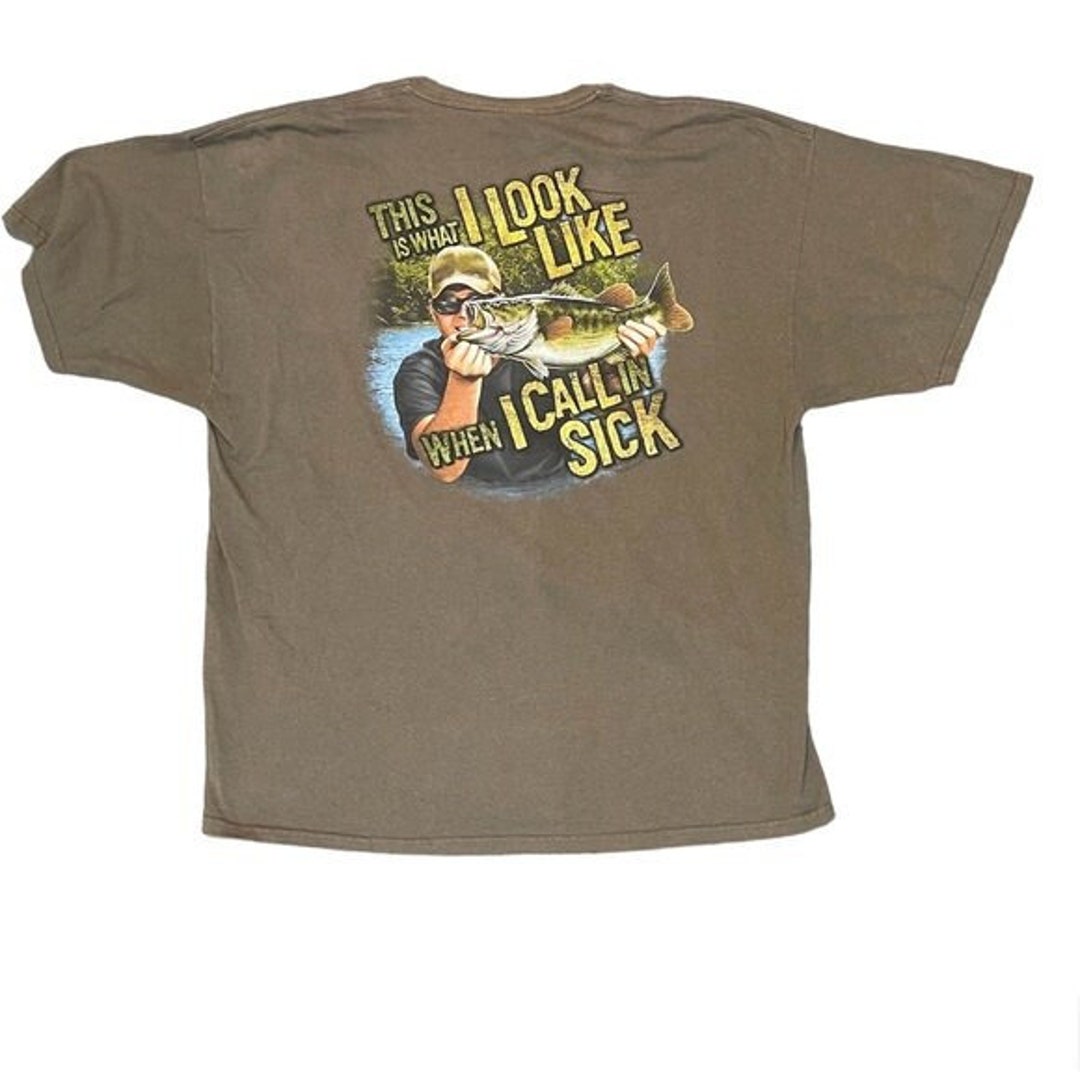 2008 Buck Wear Outdoors Bass Fishing Outdoorsman T-shirt Size 2X - Etsy