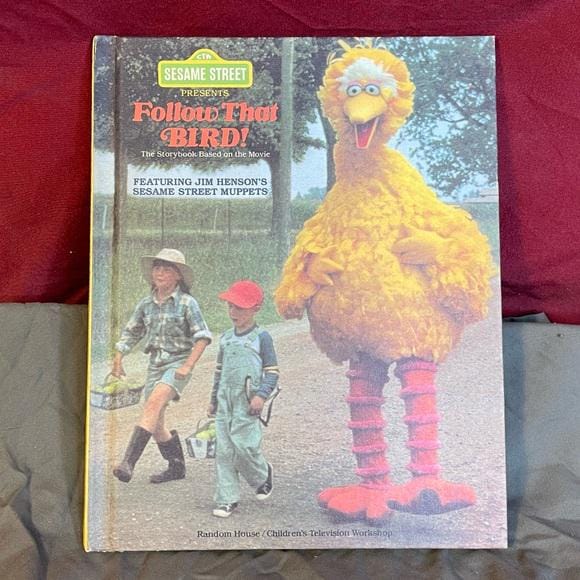 VTG 1985 Sesame Street Presents Follow That Bird Deborah Hautzig Big ...