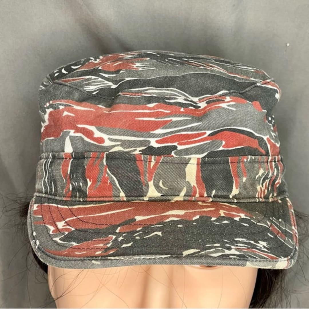 Vintage 90s Military Issued Camouflage Combat BDU Cap Size 7 1/4 - Etsy
