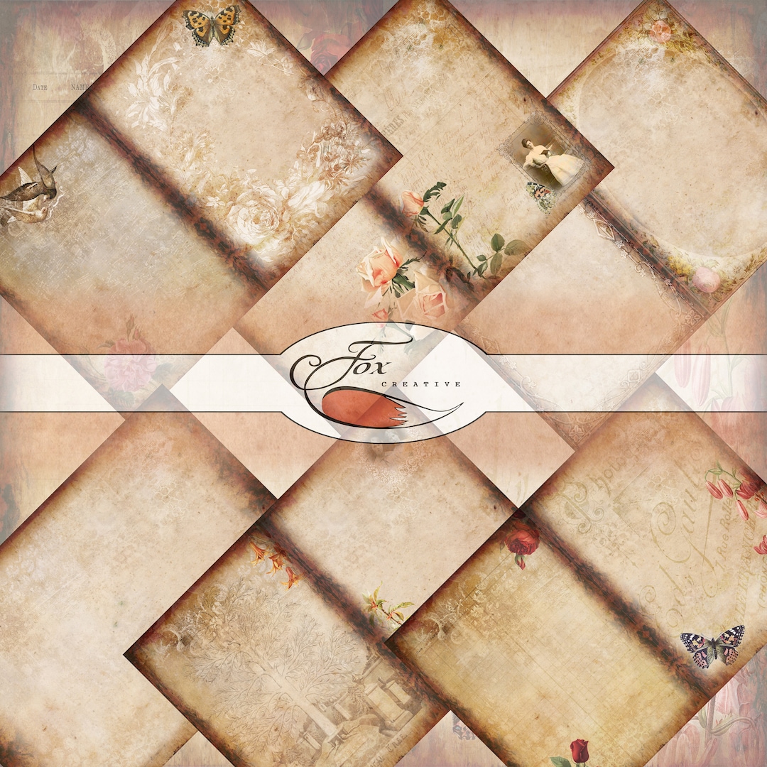 Reminiscence: Vintage Album Digital Journal Kit. DIGI18 54 - Etsy UK