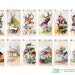 Quirky Tea Cards (animal Themed) Digital Tea Cards, DIGI21 50 - Etsy UK