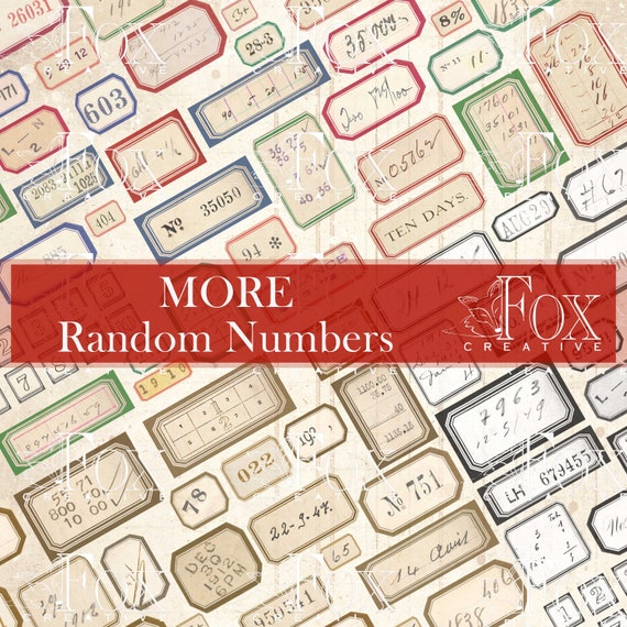 Colorful Random Numbers