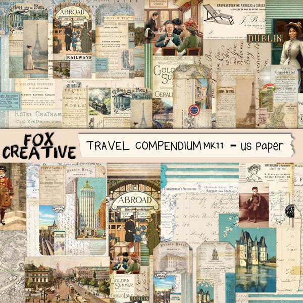 Vintage Travel Journals - Etsy