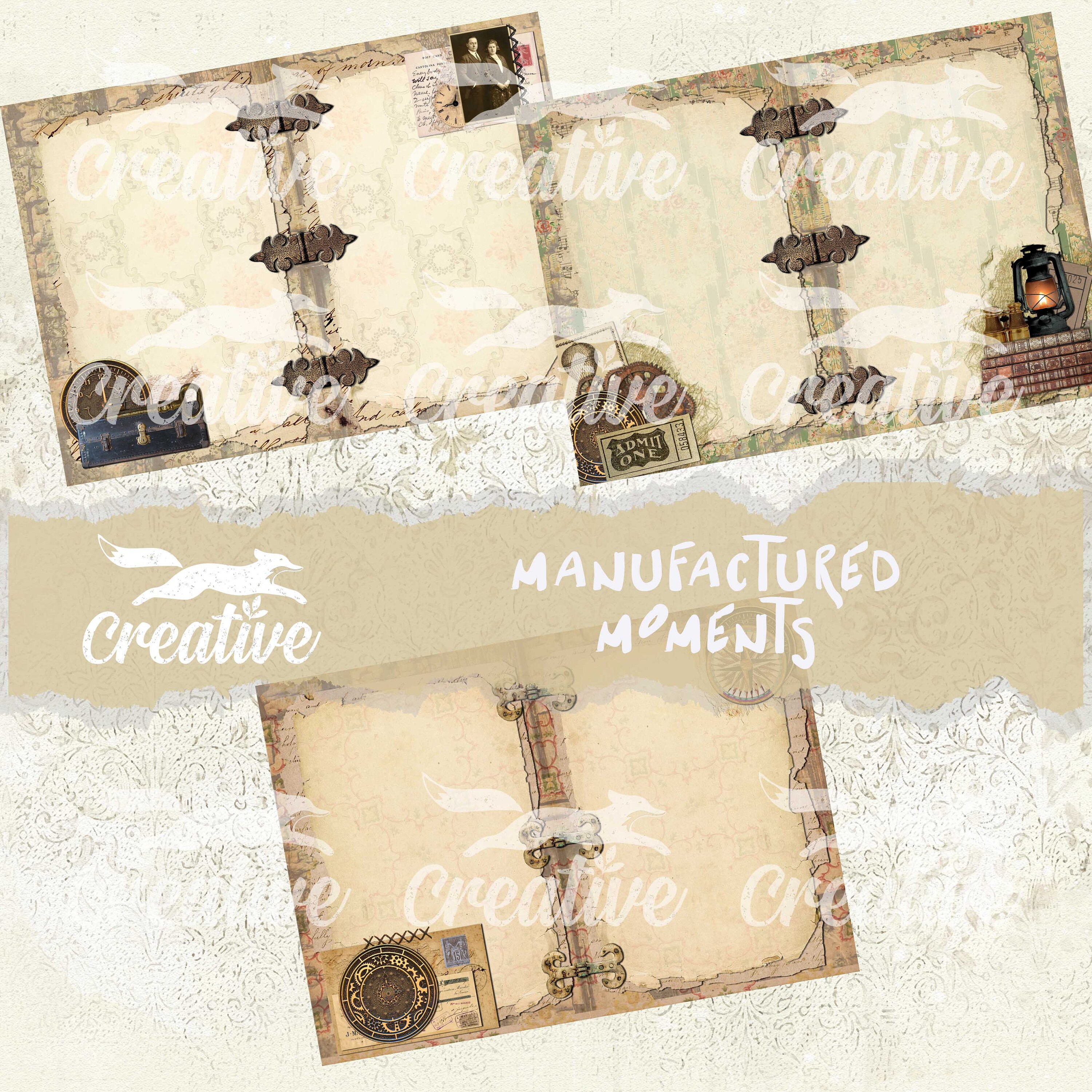 Manufactured Moments Mini Digital Journal Kit Digital - Etsy