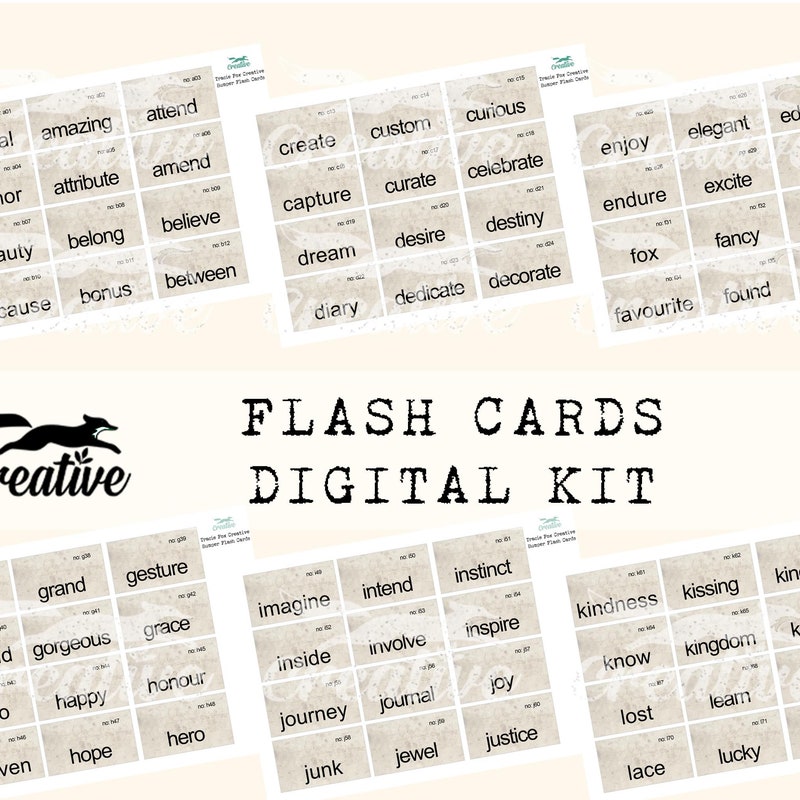 Vintage Old Flash Cards - Etsy UK