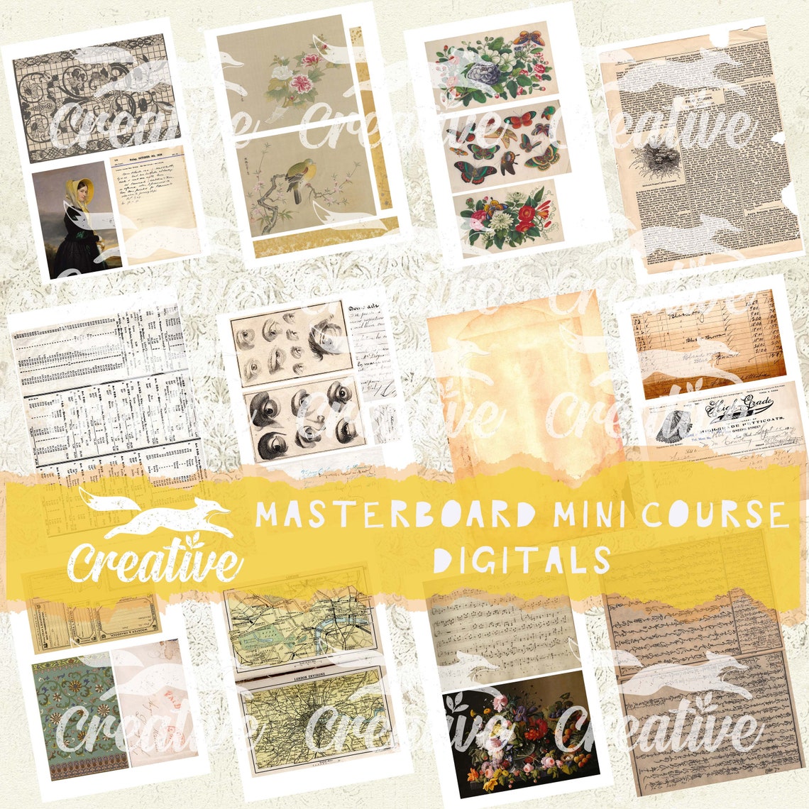 Mini Course: Masterboards and Digital Kit, Course21 01 - Etsy