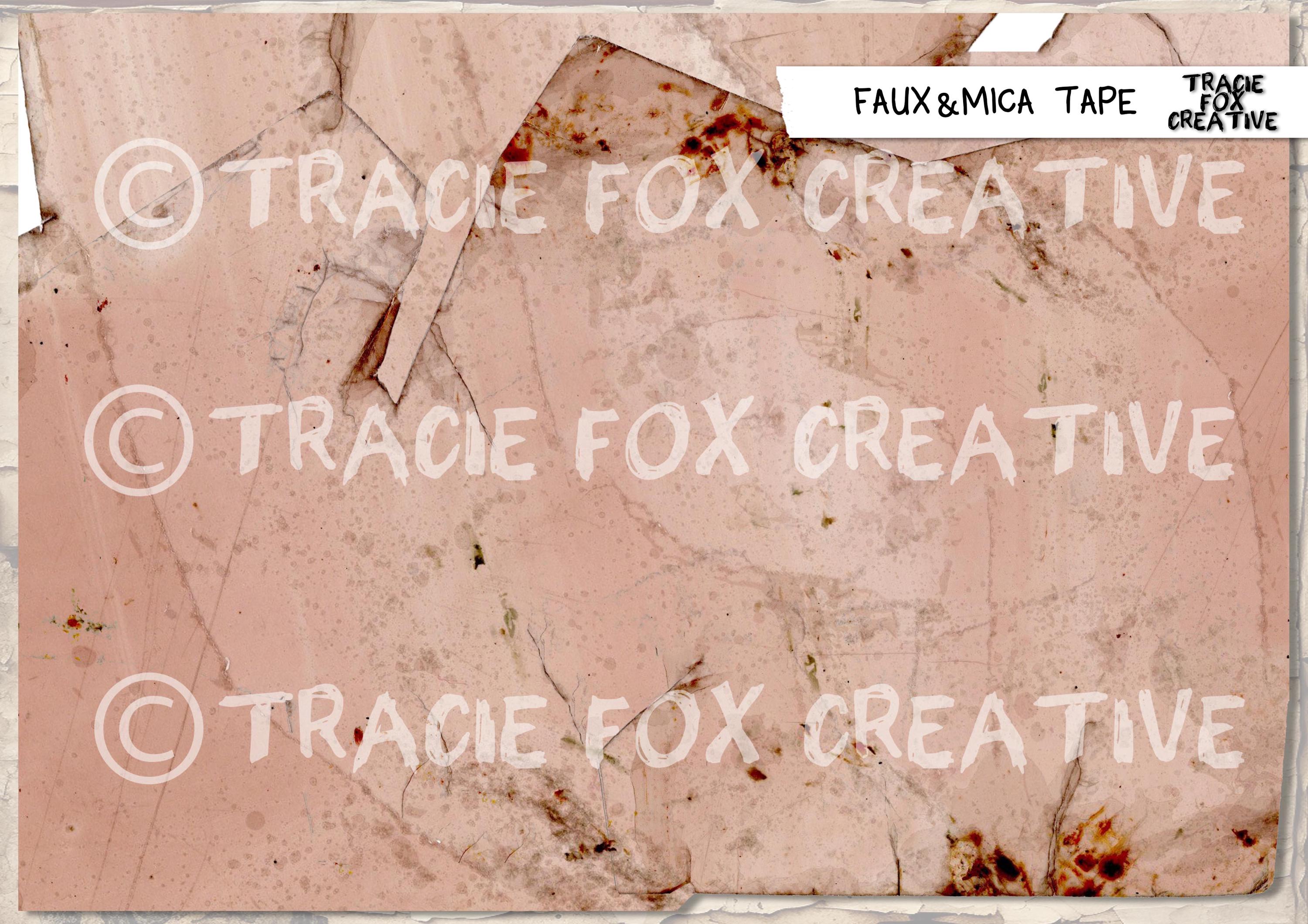 FAUX MICA/TAPE *print on Transparency* | Digital Kit | Printable Junk ...