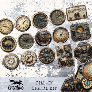 DIAL-IN: Industrial Style Dials and Gauges, Digital Journal Kit ...