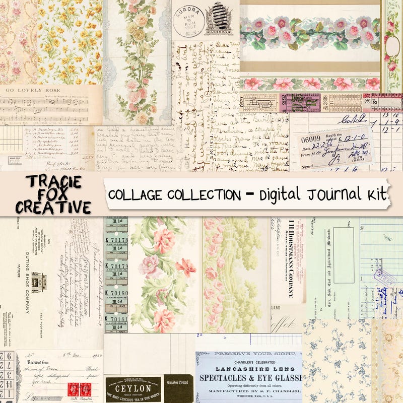 Scrapbook Paper - Etsy