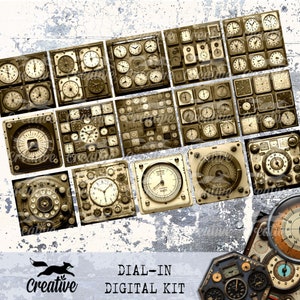 DIAL-IN: Industrial Style Dials and Gauges, Digital Journal Kit ...