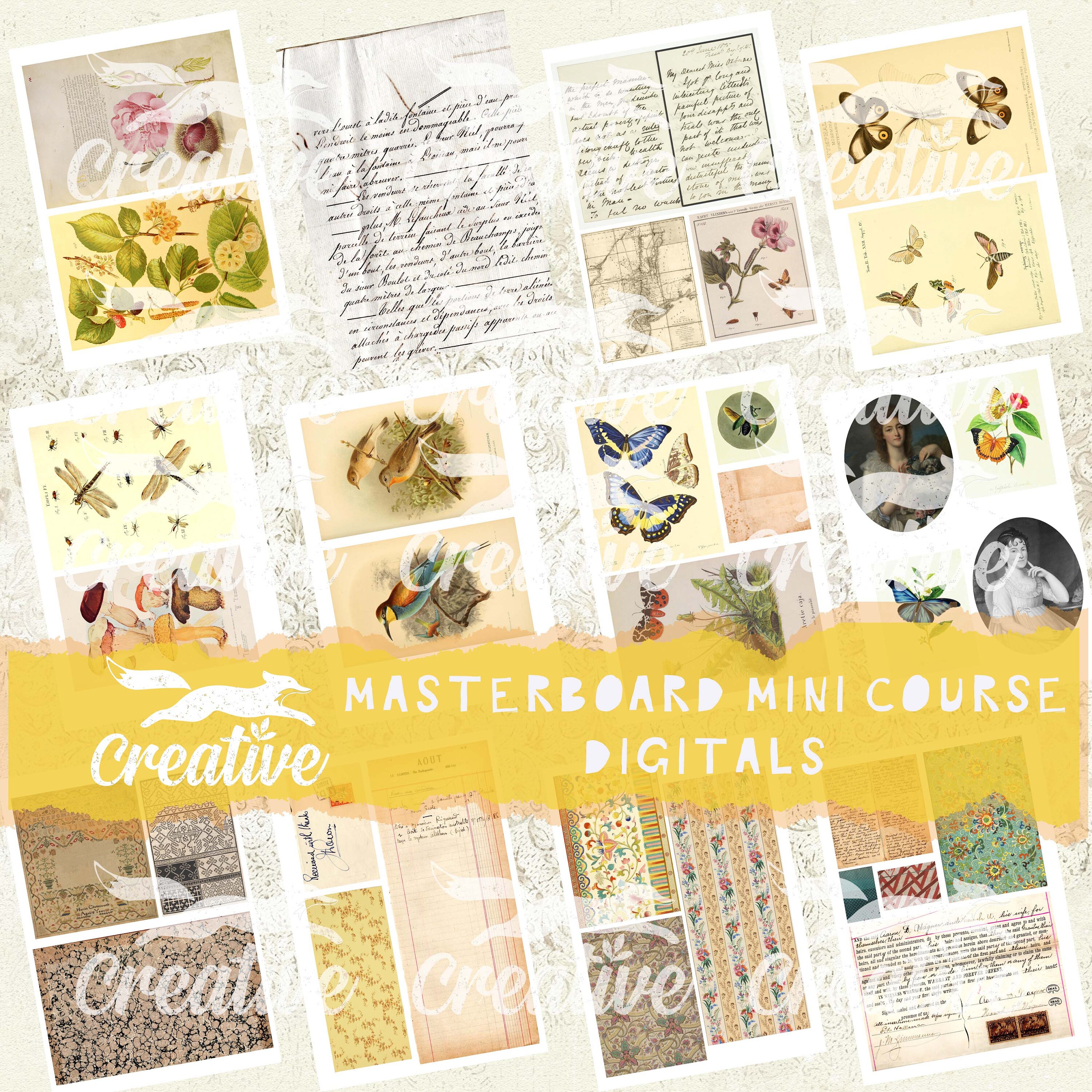 Mini Course: Masterboards and Digital Kit, Course21 01 - Etsy