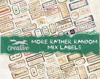 Digital Labels | Etsy