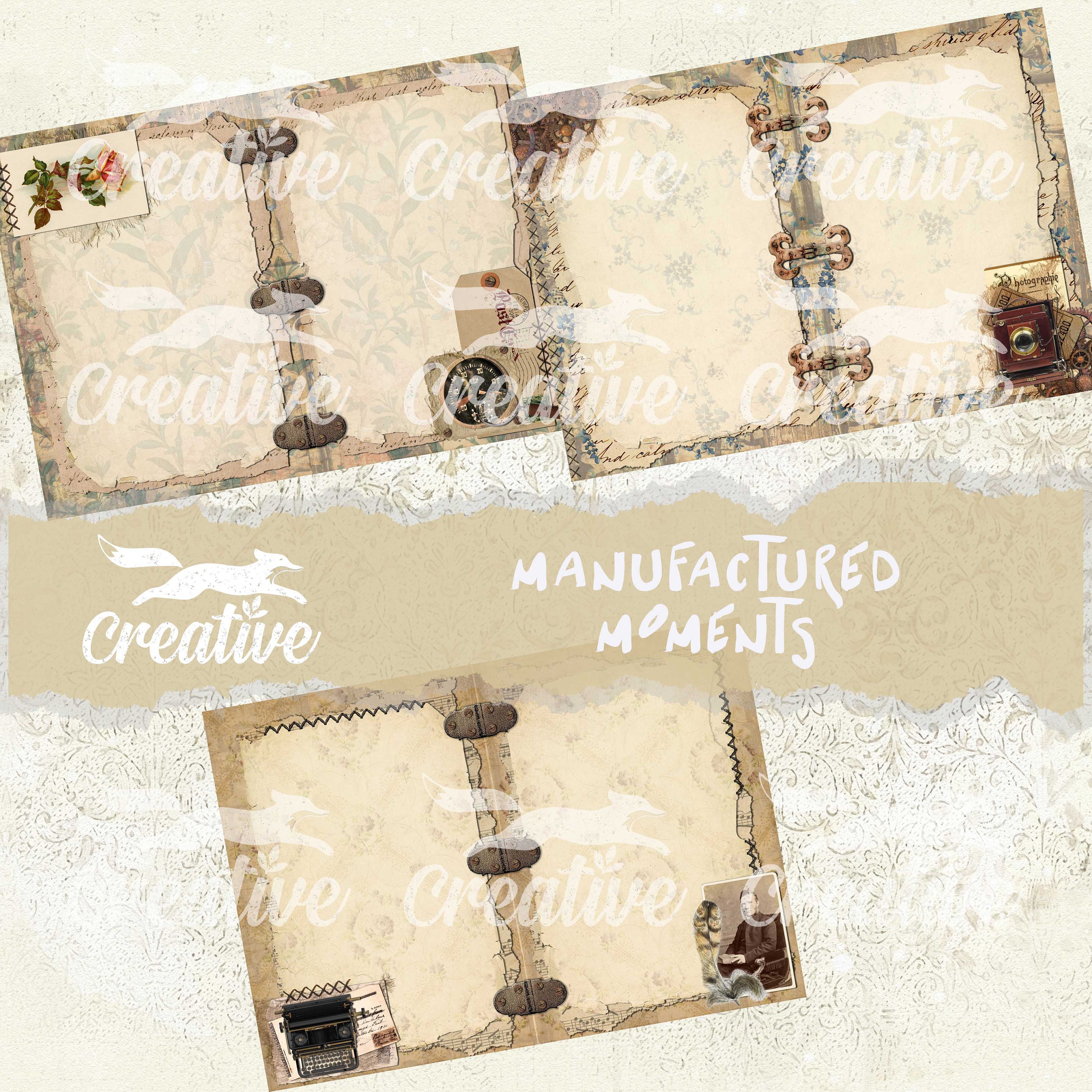 Manufactured Moments Mini Digital Journal Kit Digital - Etsy