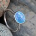Silver Ocean Ring, Blue Enamel, the Sea and Me, Handmade Jewellery ...