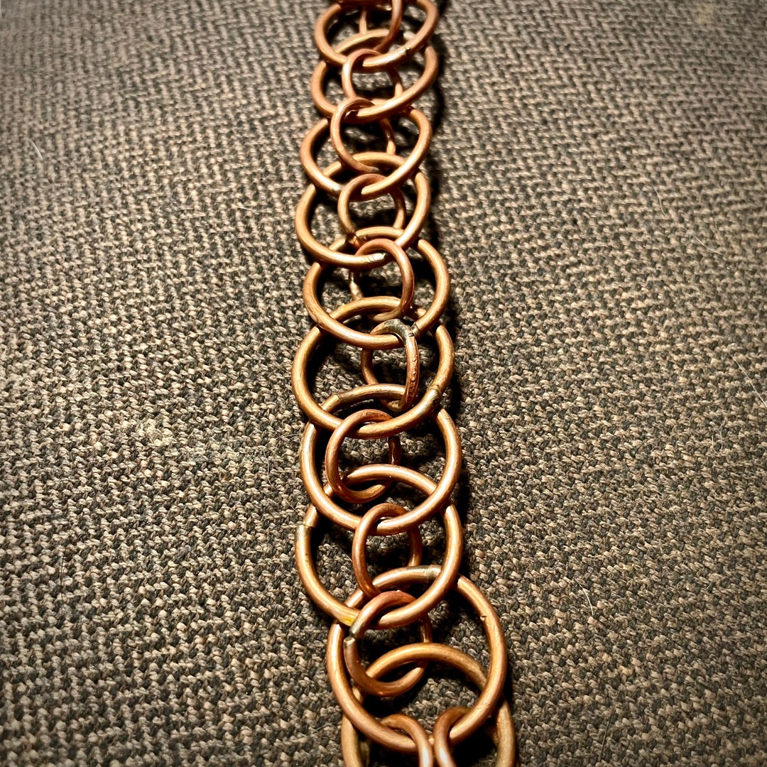 Hand Formed Copper Chain - Etsy