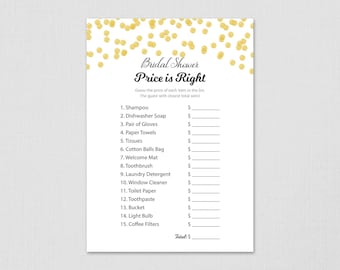 Price is Right Printable Game - Etsy UK