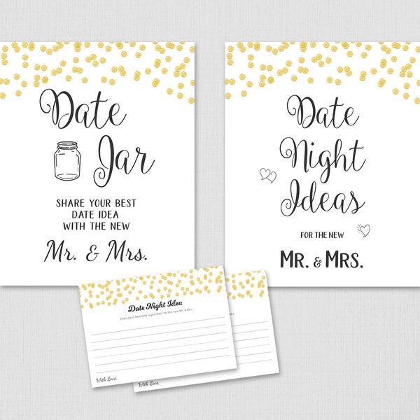 Date Night Ideas Sign - Etsy