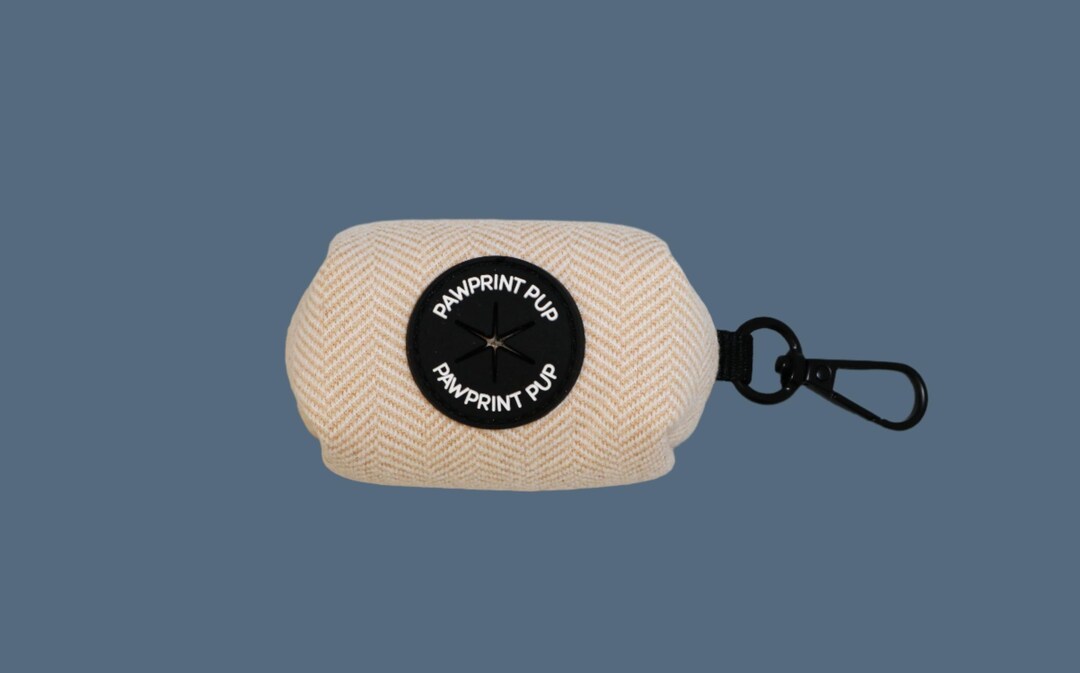 Fawn Tweed Poop Bag Holder - Etsy