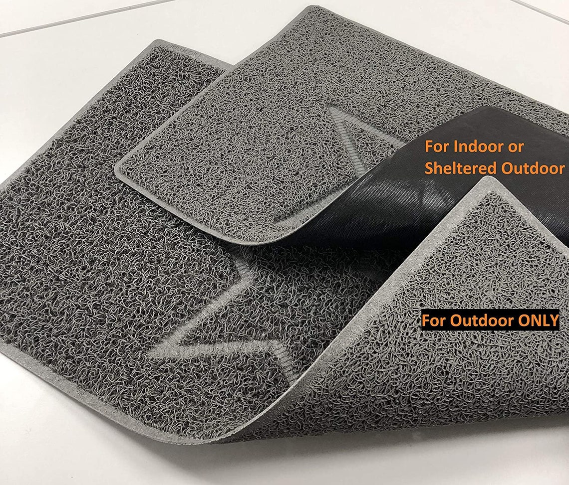 HEART Embossed Door Mat Entrance Welcome Floor Mat | Etsy