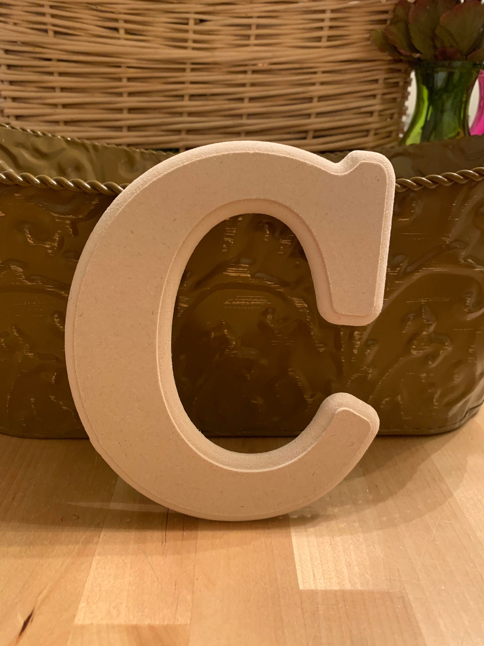 Wood Letters, 6 Inch LETTER C - Etsy