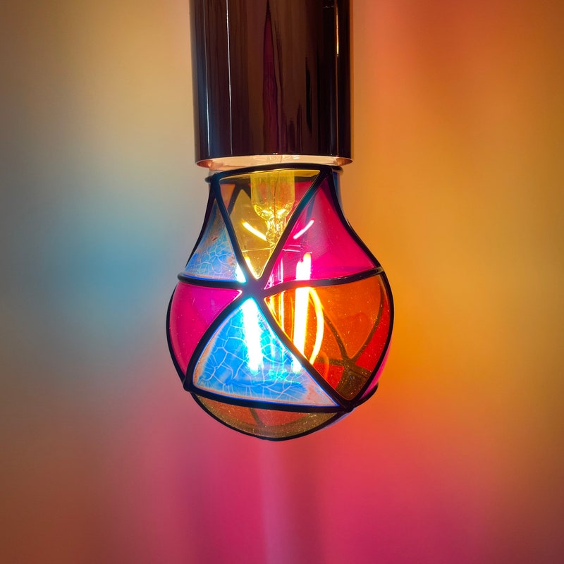 Stained Glass Light - Etsy